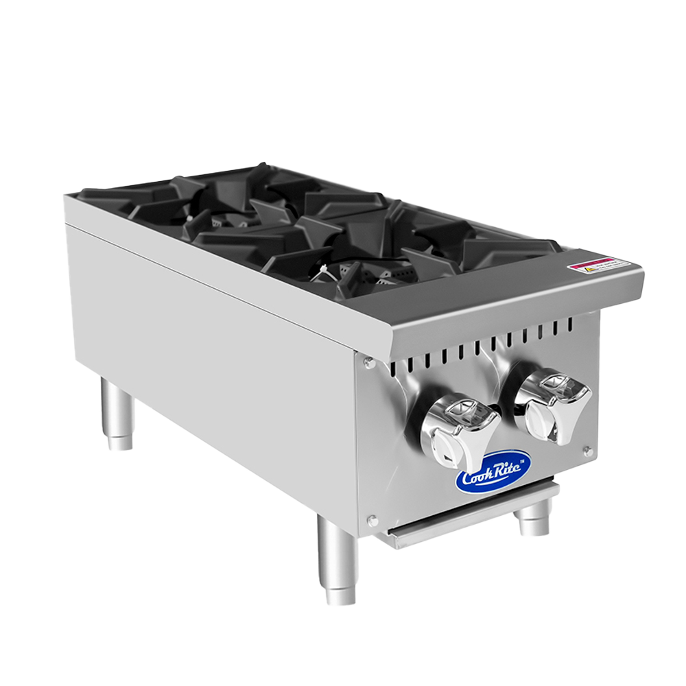 PARRILLA 2 QUEMADORES GAS COOK RITE - Eurobakery